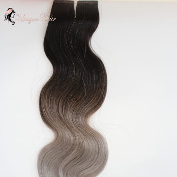 Body Wave Tape In Hair Extensions Ombre Color - Unique Hair Extension